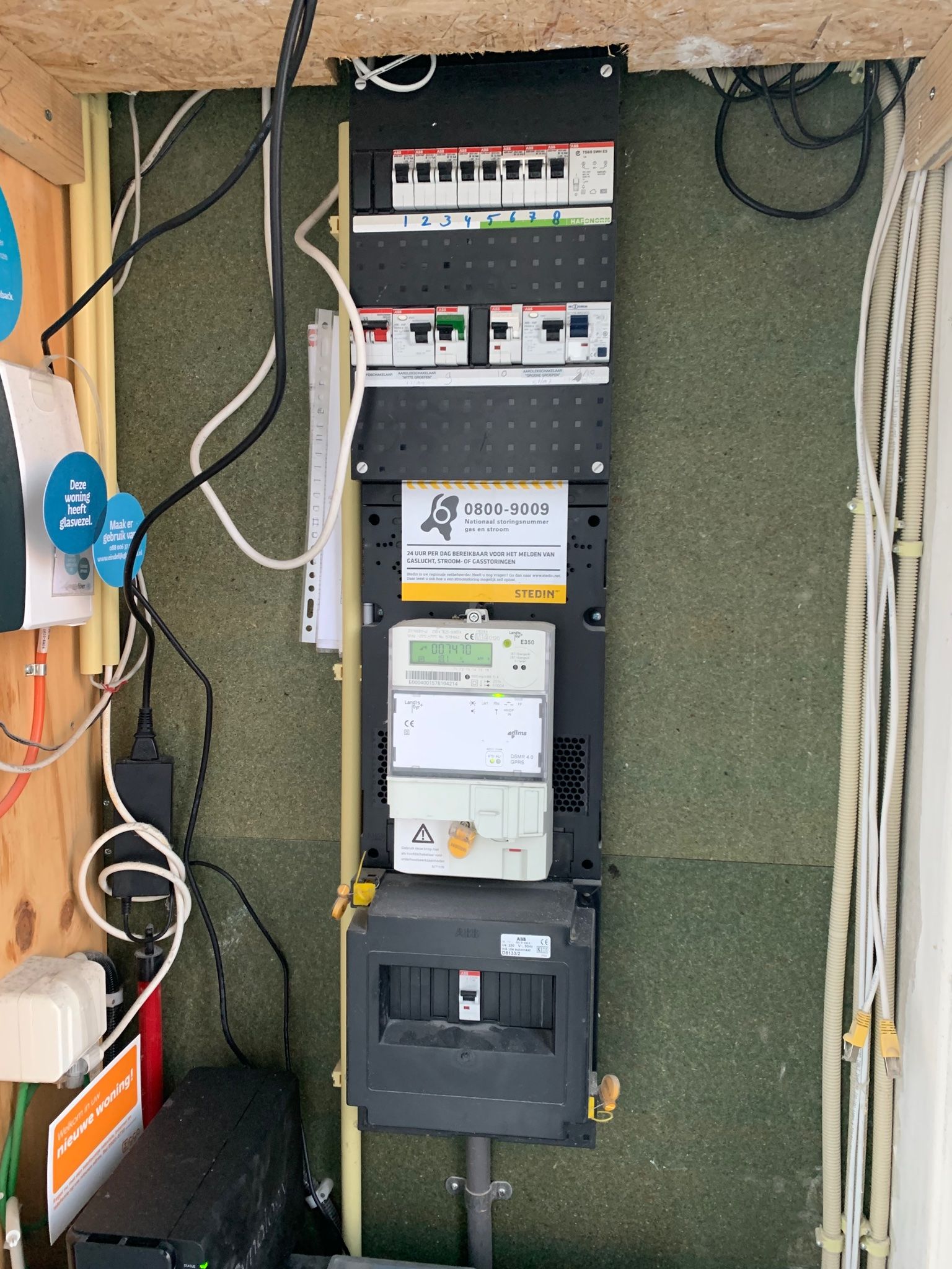 Groepenkast installeren of vervangen: Meterkast aanpassen van 1x40A ...