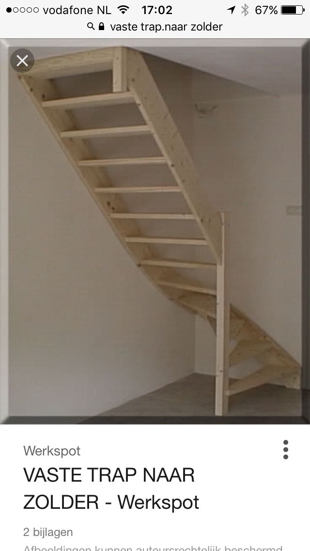 Vaste zoldertrap maken en gat vlizotrap trap dicht maken. - Werkspot