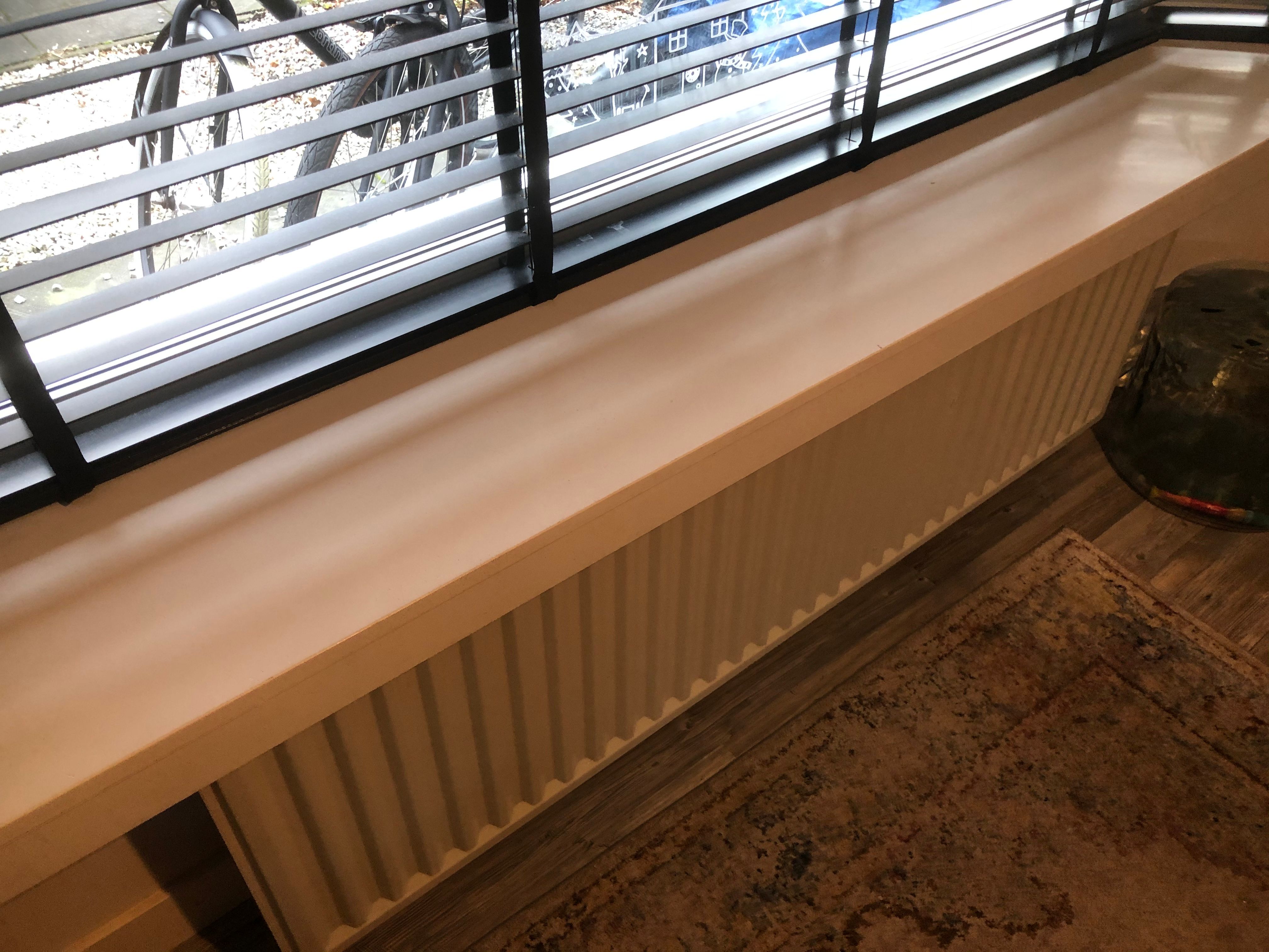 Sleuven frezen plus ventilatierooster vensterbank - Werkspot