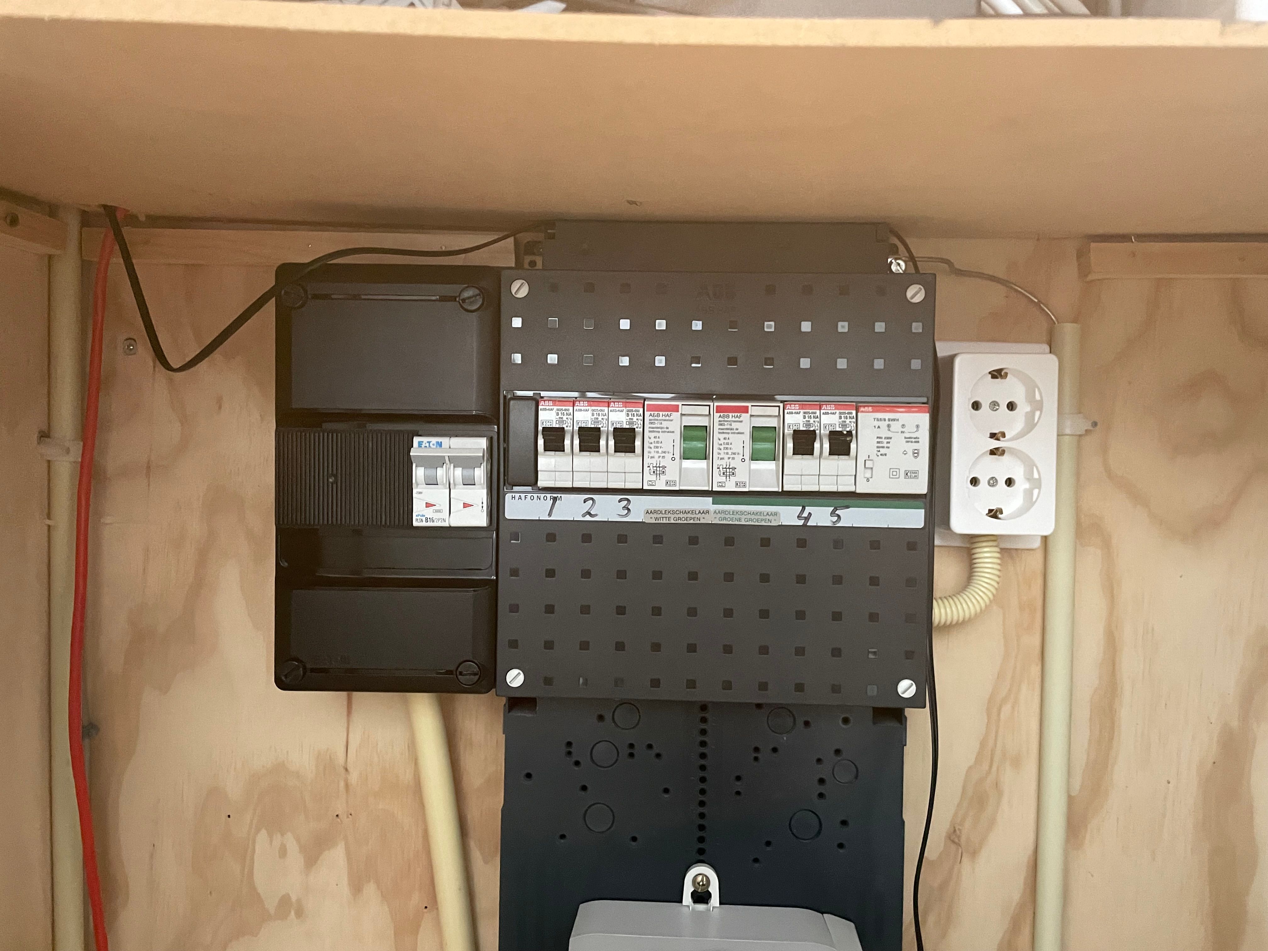 Groepenkast installeren of vervangen: Plaatsen drie fasen hoofdscha ...