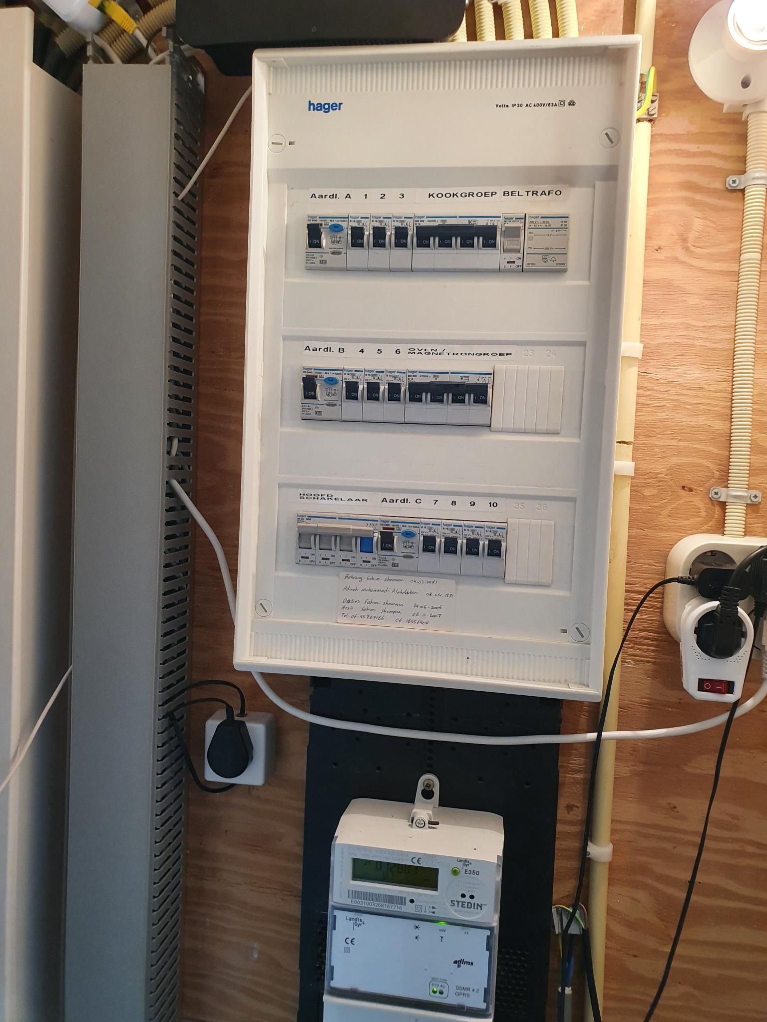 Groepenkast installeren of vervangen: Groepenkast installeren of ve ...