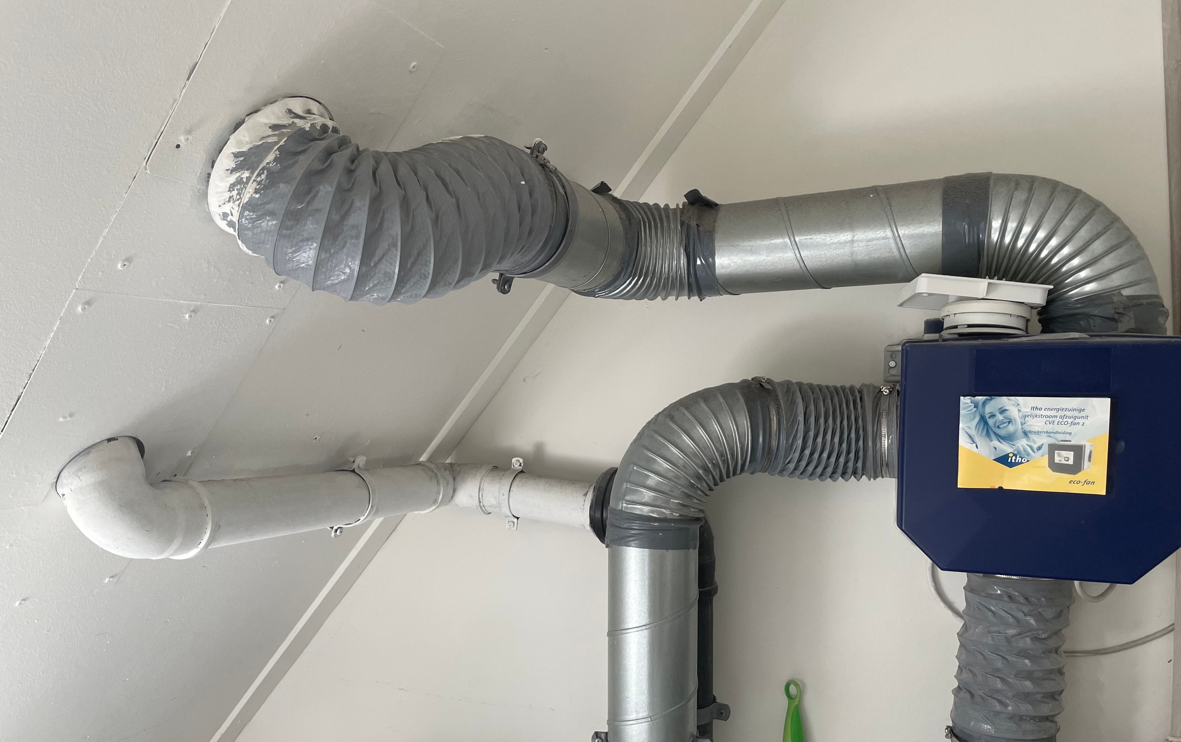 Ventilatie systeem: Ventilatiesysteem verplaatsen - Werkspot
