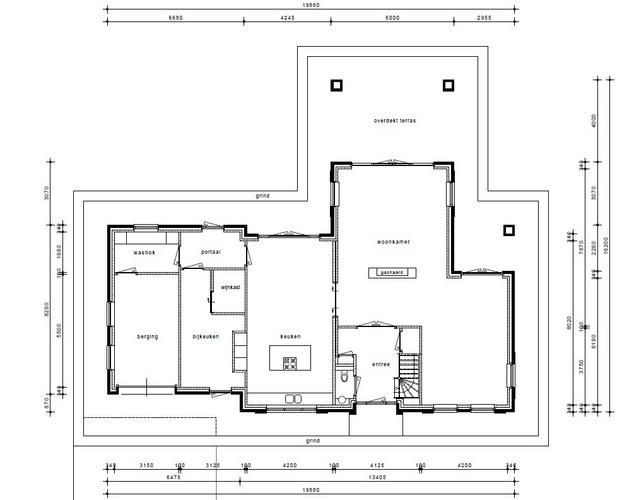 uitzetten van funderingsplan en palen plan - Werkspot