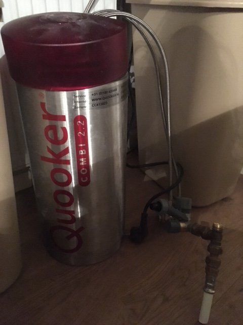 Installeren Quooker Combi 2.2 - Werkspot