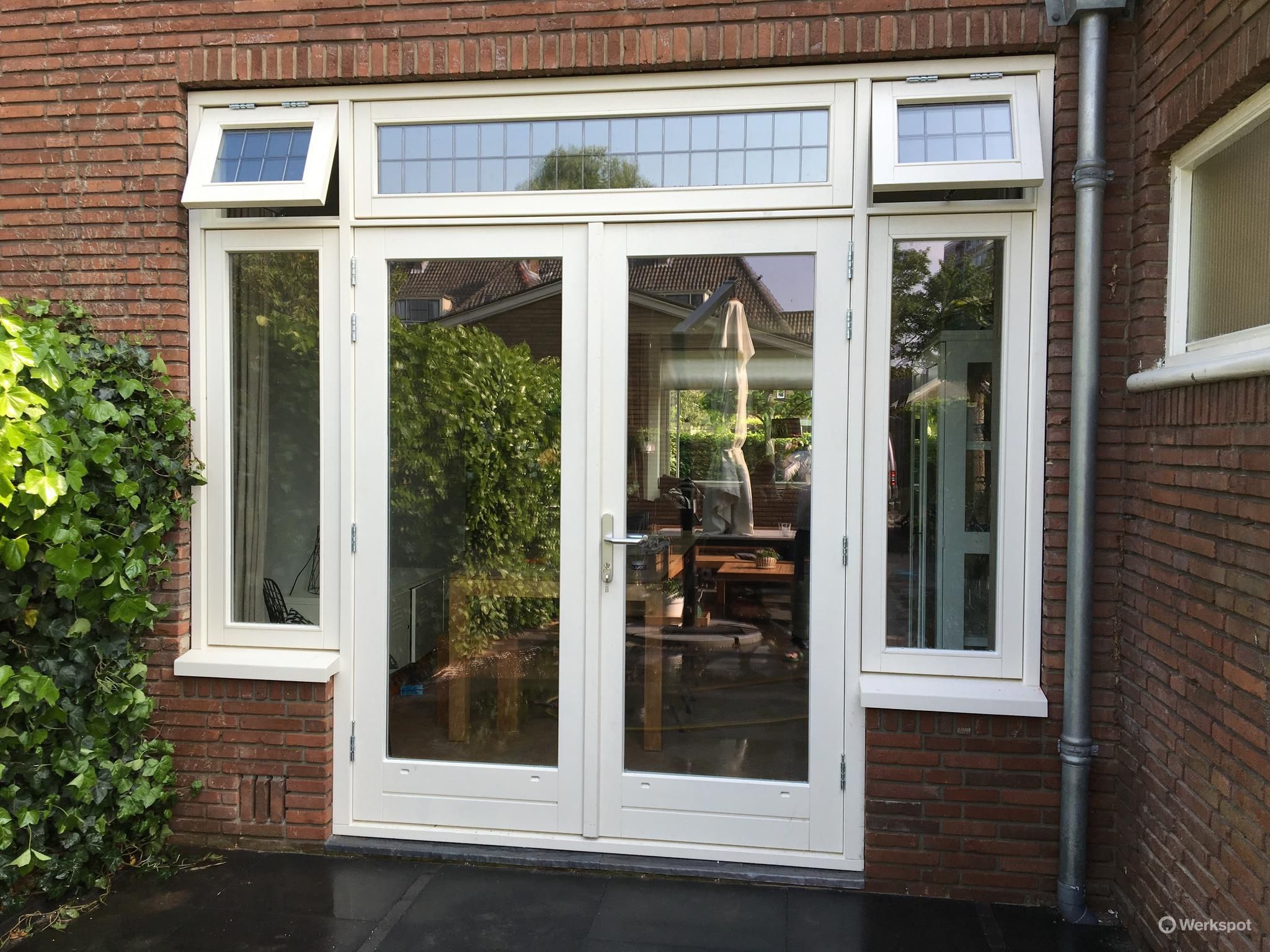 Houten kozijn/pui tuindeuren vervangen - Werkspot